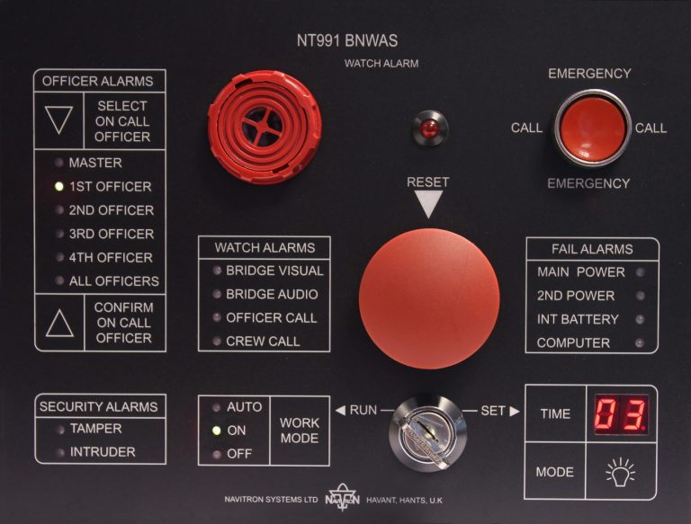 NAVITRON BRIDGE NAVIGATIONAL WATCH ALARM SYSTEM (BNWAS) NT991BNWAS - Codar